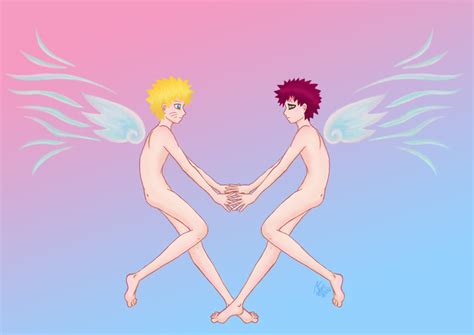Angelic Naruto And Gaara By Unikorn Hentai Foundry