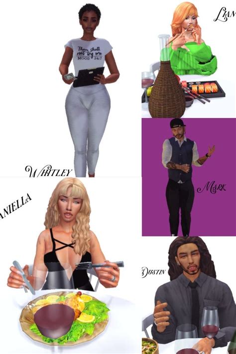 Deco Sims For Restaurant Sims Storytelling Sims Restaurant Sims Sims