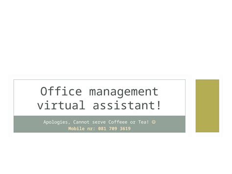 ppt virtual assistant presentation dokumen tips
