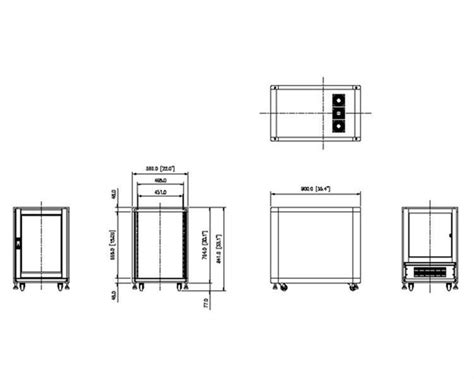 Server Rack Cabinet Dimensions