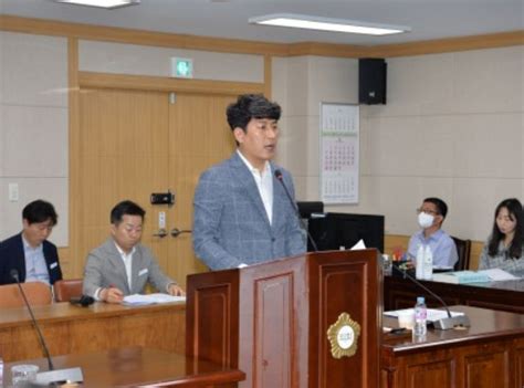 광양시의회 최대원 의원 화재 대피용 방연마스크 비치 및 지원에 관한 조례안 발의