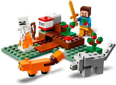 Lego Minecraft Aventures Dans La Taïga 21162 Toys R Us Canada