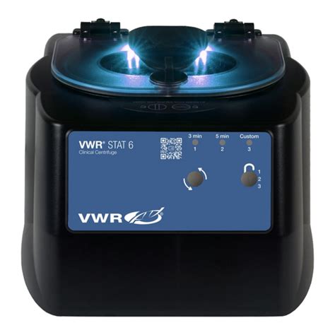 Vwr Stat 6 Operators Manual Pdf Download Manualslib