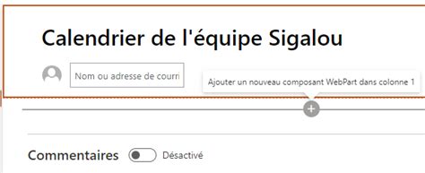 Calendrier De Groupe Dans Teams Sigalou Domotique
