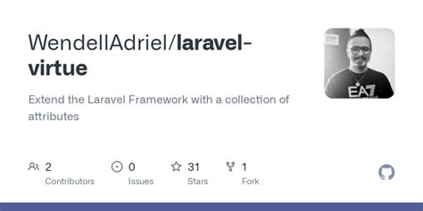 Wendell Adriel On Linkedin Github Wendelladriellaravel Virtue Extend The Laravel Framework