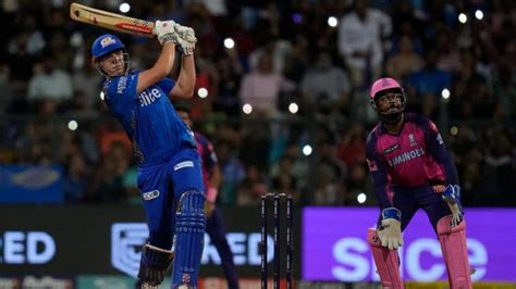 Mi Vs Rr Ipl 2023 Highlights Explosive Batting From Mi Batters Lead
