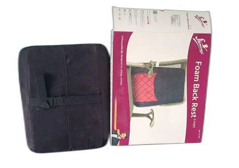 Black Foam Back Rest Size Medium At ₹ 500 Piece In Gurugram Id