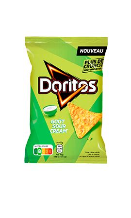 Chips tortilla goût le sachet de g Contenu