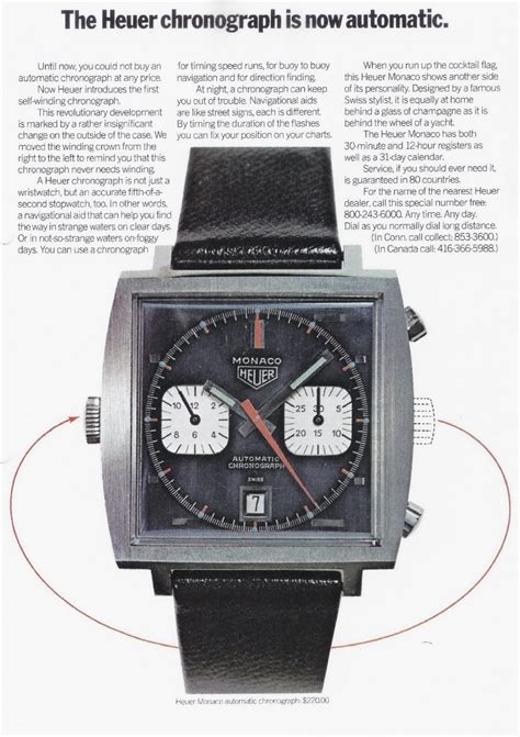 TAG Heuer Monaco Steve McQueen Film Uhr Aus Le Mans CHRONONAUTIX