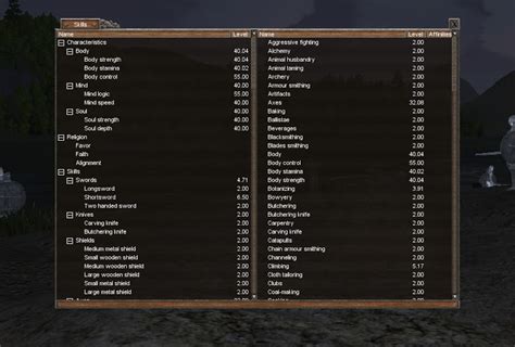 [released] enhanced skill menu mod mods wurm online forum