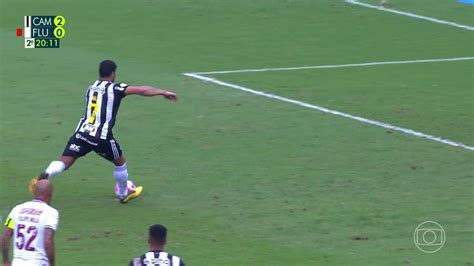 Aos 19 Min Do 2º Tempo Gol De Pênalti De Hulk Do Atlético Mg Contra O