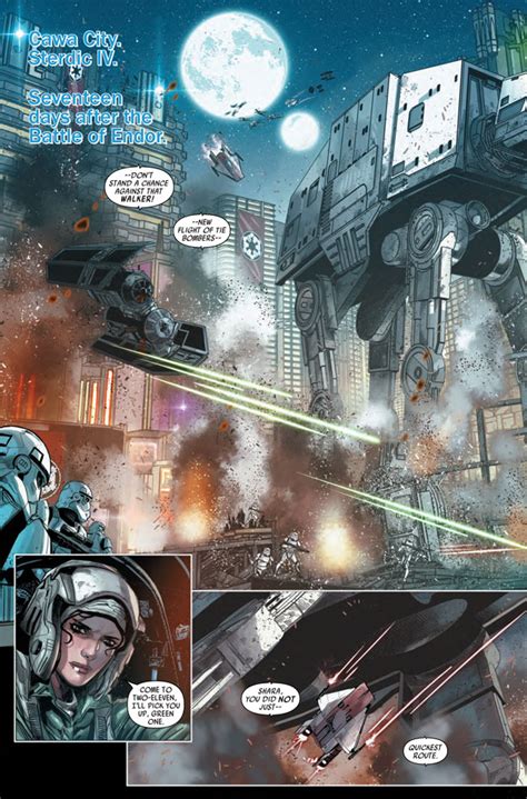 Comics STAR WARS SHATTERED EMPIRE 2 Preview We Geek Girls