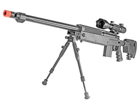 Bbtac Well Mb04 G 22 Awm Airsoft Sniper Rifle With 3 9 X 40 Scope And