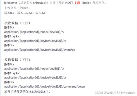 chirpstack 上行下行的mqtt主题 chirpstack主题 csdn博客