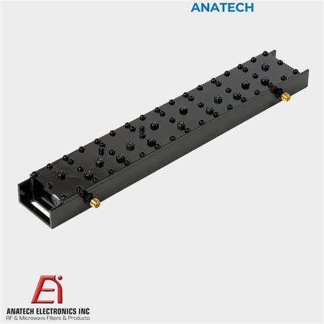 Anatech 10000 Mhz Waveguide Bandpass Filter Control Synergy