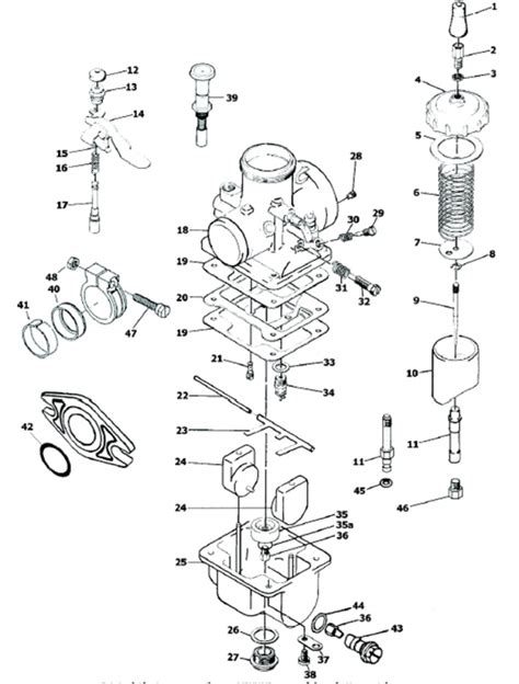 Mikuni vm22 схема - 80 фото