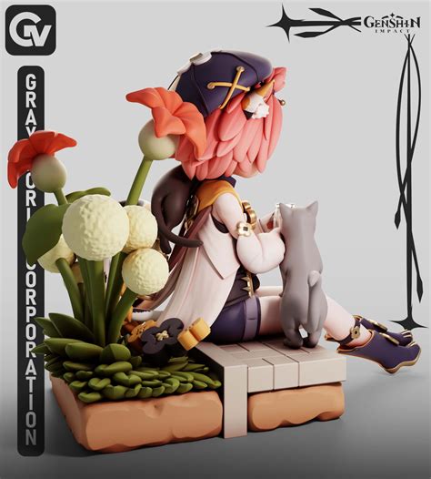 Diona 3 Genshin Impact 3d Model By Gray World Corporation