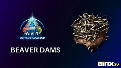 Beaver Dam Locations In Ark Survival Ascended Ginx Tv
