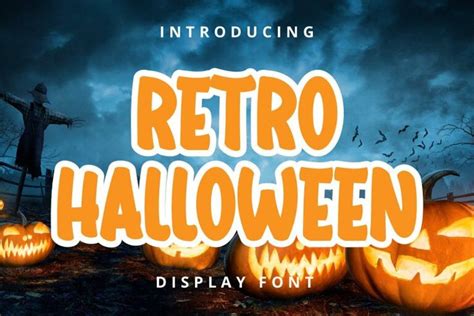 Retro Halloween Font Free Download Freefontdl Halloween Fonts Free