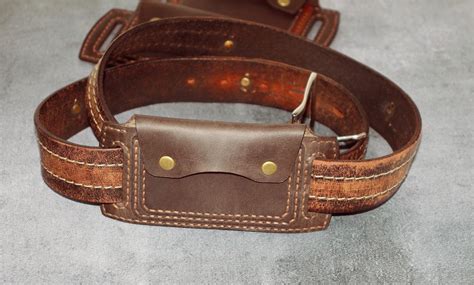 Leather Belt Walletleather Small Wallettravel Leather Walletmini