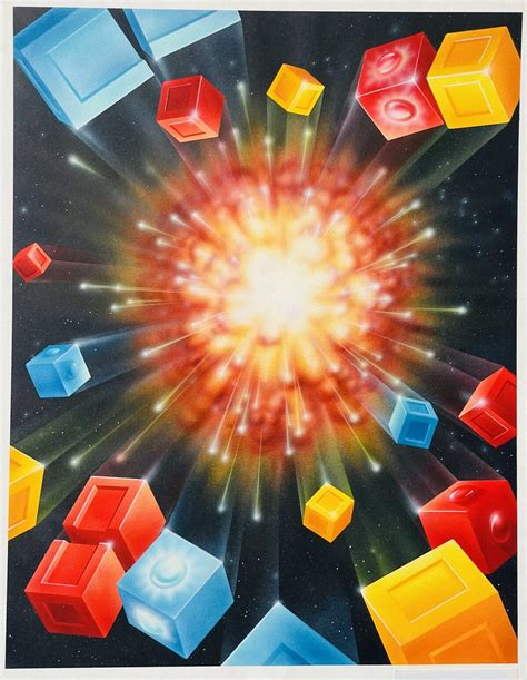 Tetris 2 Nes Alternate Box Cover Art Original Video Game Art Ovga