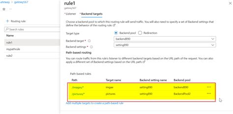 Azure How To Specify More Than 1 Url Path Map In The Command Of Az