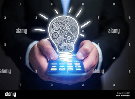 Concept View Of Setting A Technology Interface With Cogwheel Gear