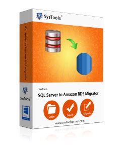Sql Server To Amazon Rds Migrator Tool To Move Sql Database To Amazon Rds