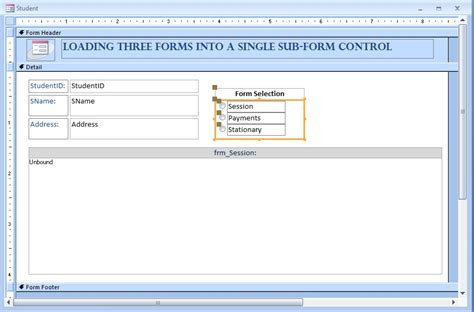 Overlaying Sub Forms In Real Time ~ Learn Ms Access Tips And Tricks
