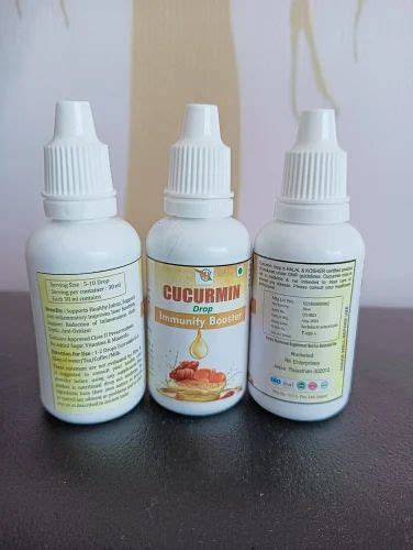 Herbal Cucurmin Drop Packaging Size 30 Ml At ₹ 40 Bottle In Jaipur