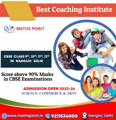 Nangloi Delhi In Best Coaching Institute Maths Point