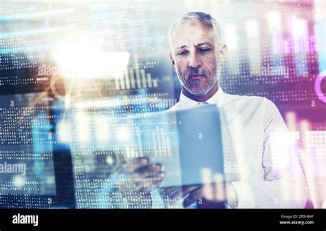 maximising success with the help of technology a mature businessman