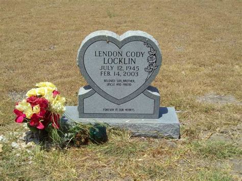 Lendon Cody Locklin 1945 2003 Find A Grave Memorial