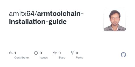 GitHub Amitx Armtoolchain Installation Guide