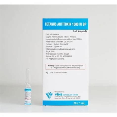 Tetanus Antitoxin Injection At Rs 750 Piece Tdap Vaccine In Nagpur