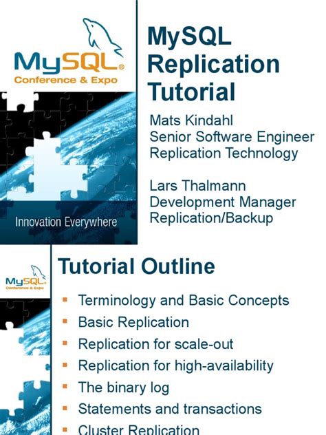 PDF 14603869 MySQL Replication Tutorial DOKUMEN TIPS