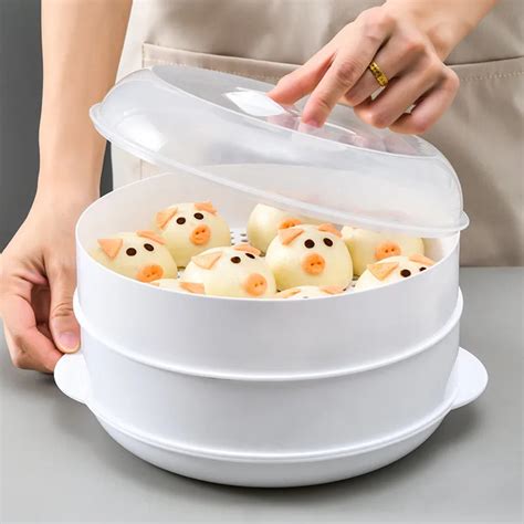 Pp Microwave Steamer Durable Bpa Free Plastic For Convenient Cooking Marcobuy