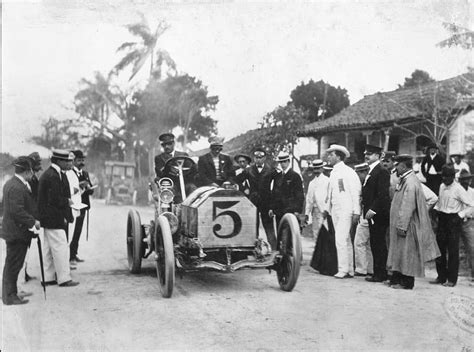 La Primera Carrera Automovilística Internacional Celebrada En Cuba