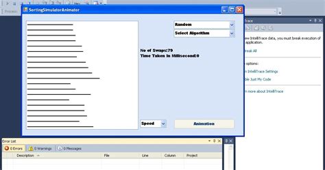 It Programming Sorting Algorithms Simulation C