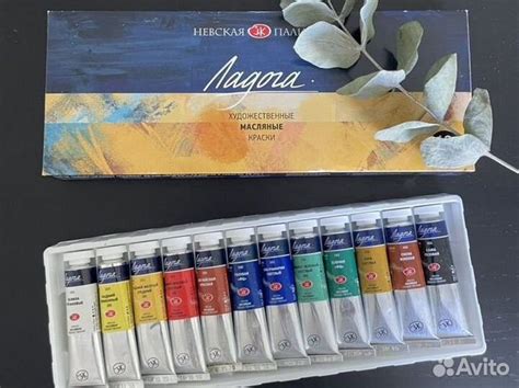Масляные краски набор 12 цветов купить в Москве | Хобби и отдых | Авито