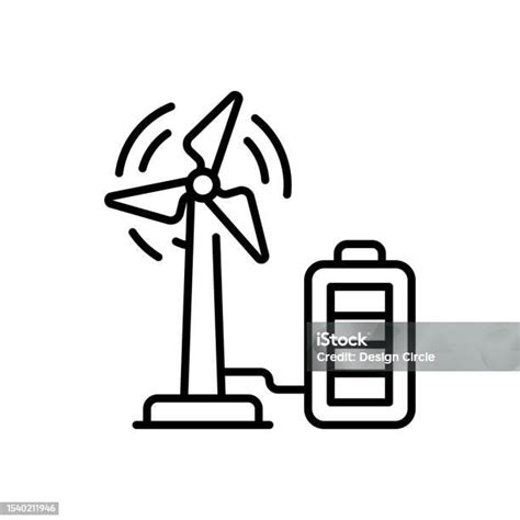 풍력 발전 개요 아이콘 디자인 그림입니다 흰색 배경에 스마트 산업 기호 Eps 10 파일 0명에 대한 스톡 벡터 아트 및 기타 이미지 0명 건축물 겨울 Istock