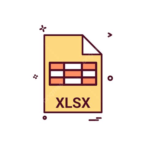 File Format Vector Png Images Xlsx File File Extension File Format
