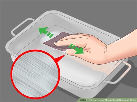 How To Repair Scratched Stainless Steel Steps With Pictures