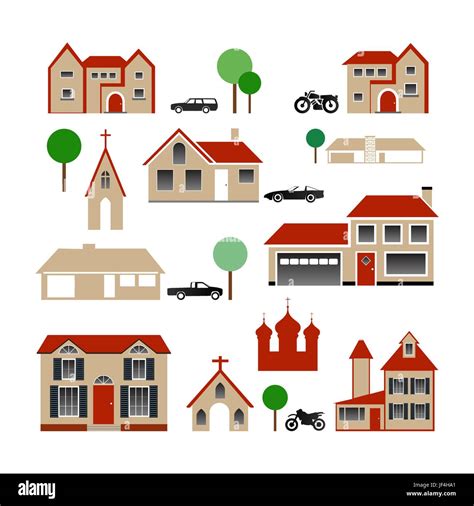 Model Apartments Stock Vector Images Alamy