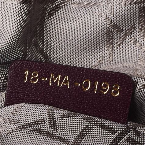 Dior Burgundy Cannage Leather Small My Lady Dior Tote For Sale At 1stdibs