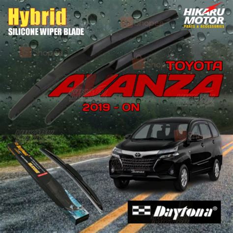 Jual Wiper Depan Toyota New AVANZA VELOZ 2019 2021 Silikon Hybrid 2pc