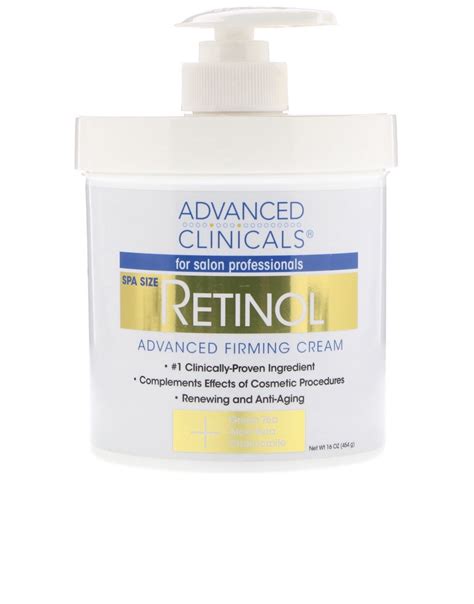 Advanced Clinicals Retinol Cream Lazada