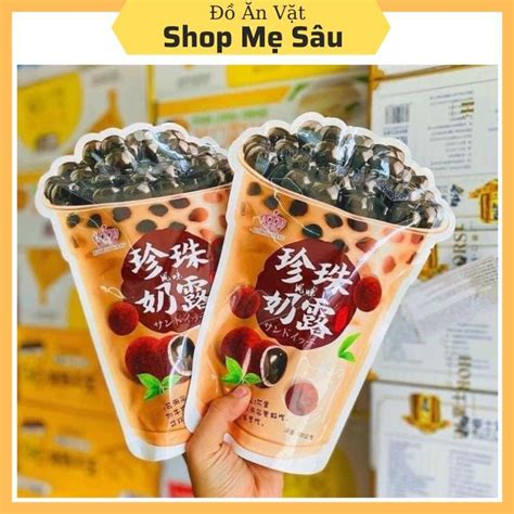 Pearl Milk Tea Candy Taiwanese Pearl Milk Tea Flavored Candy 100g Pack Shopee Malaysia