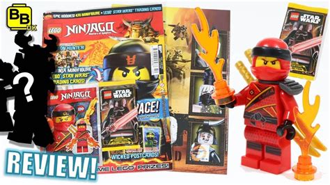 Flaming Kai Lego Ninjago Magazine Review Issue 42 Kai Minifigure