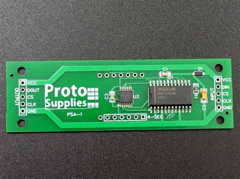 MAX Or Digit Segment Display Board ProtoSupplies